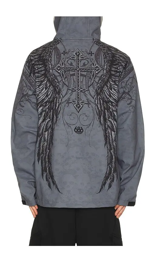 AFFLICTION X 686 Waterproof Hooded Jacket