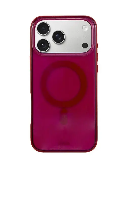Sonix Magsafe Compatible Iphone 17 Pro Max Case In Burgundy - Glass Maroon