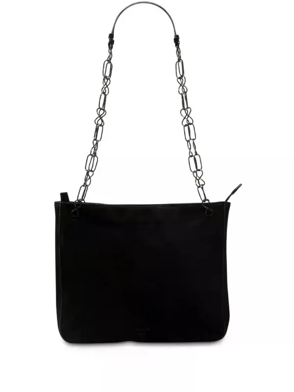 Prada Suede Chain Shoulder Bag