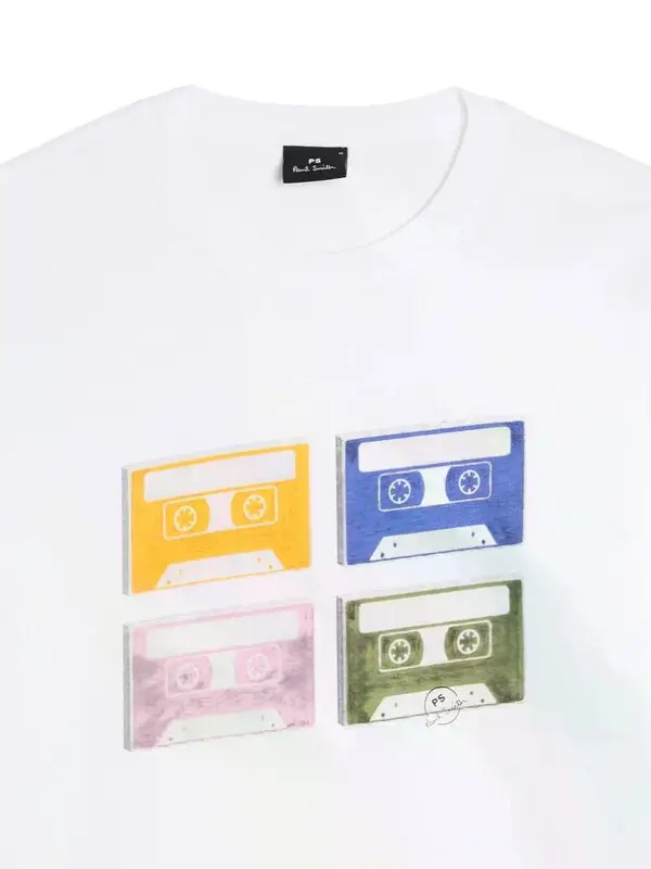 Paul Smith Cassette-print T-shirt