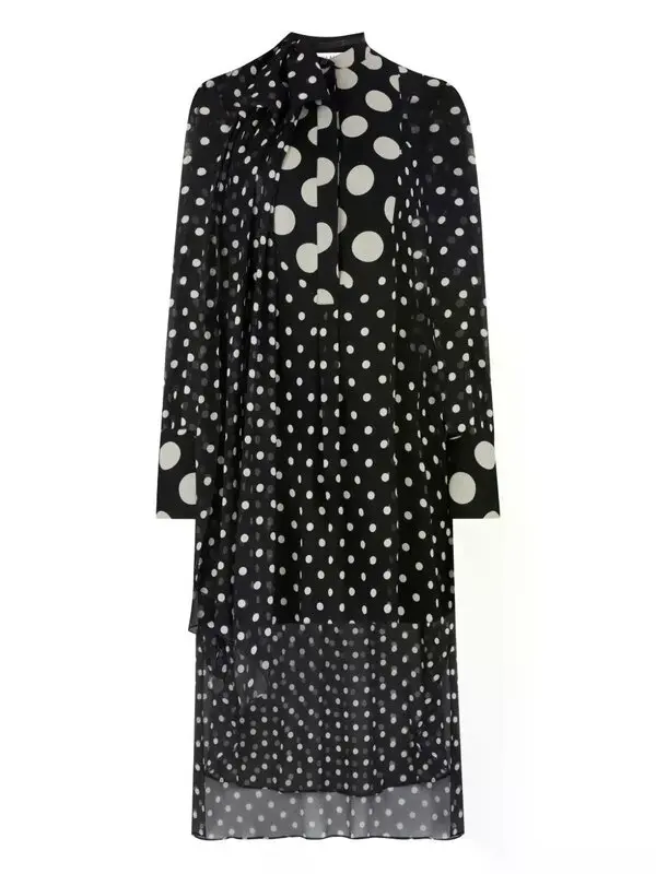 Nina Ricci Polka Dot Mini Dress