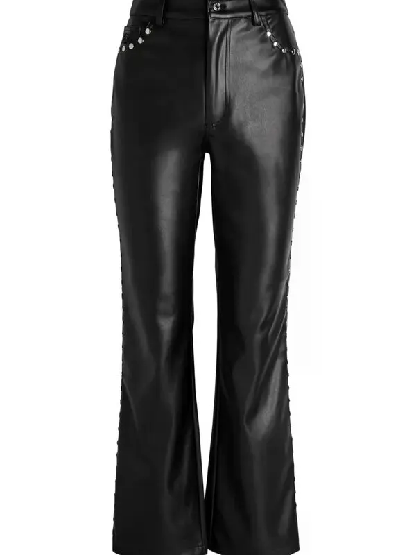 NEVER FULLY DRESSED Studded Flared Trousers