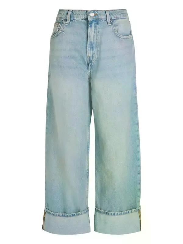 Good American Rolled-cuff Jeans