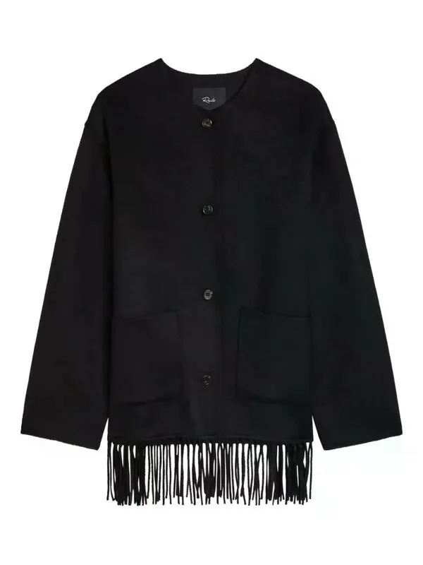 Rails Fringed Pocket Coat