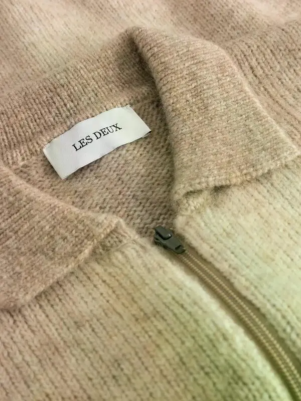 LES DEUX Zip-fastening Sweater