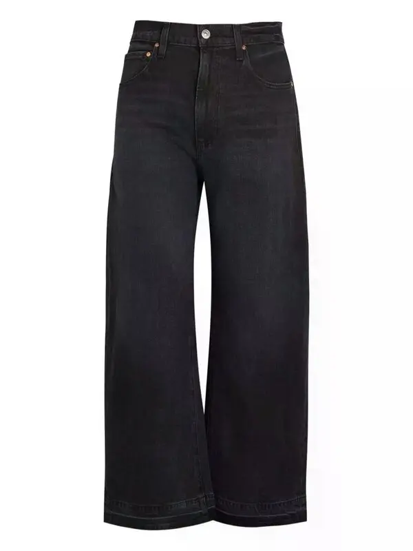 Paige Five-pocket Wide Leg Jeans