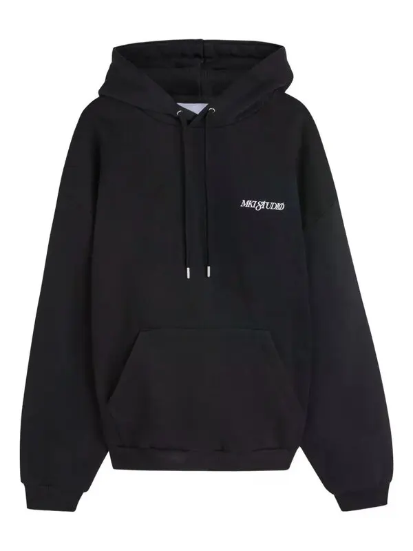 MKI MIYUKI ZOKU Script-embroidered Hoodie