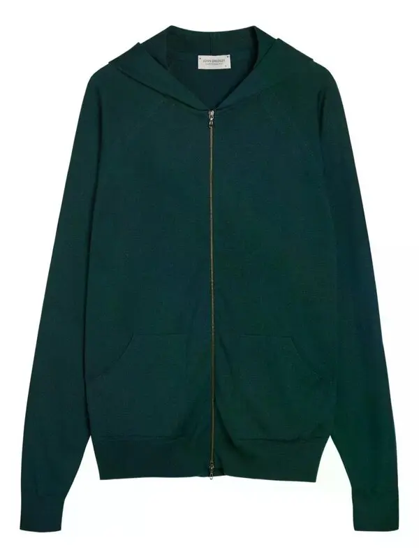 John Smedley Hooded Zip-up