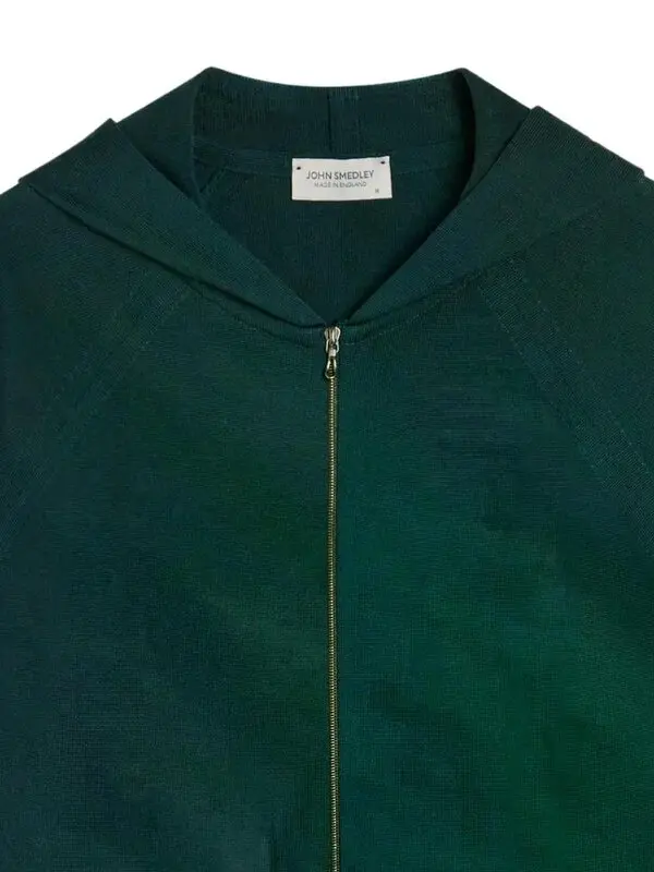 John Smedley Hooded Zip-up