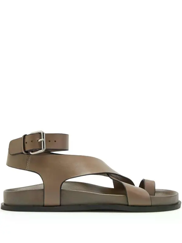 A.emery Jalen Buckle-strap Sandals - Brown
