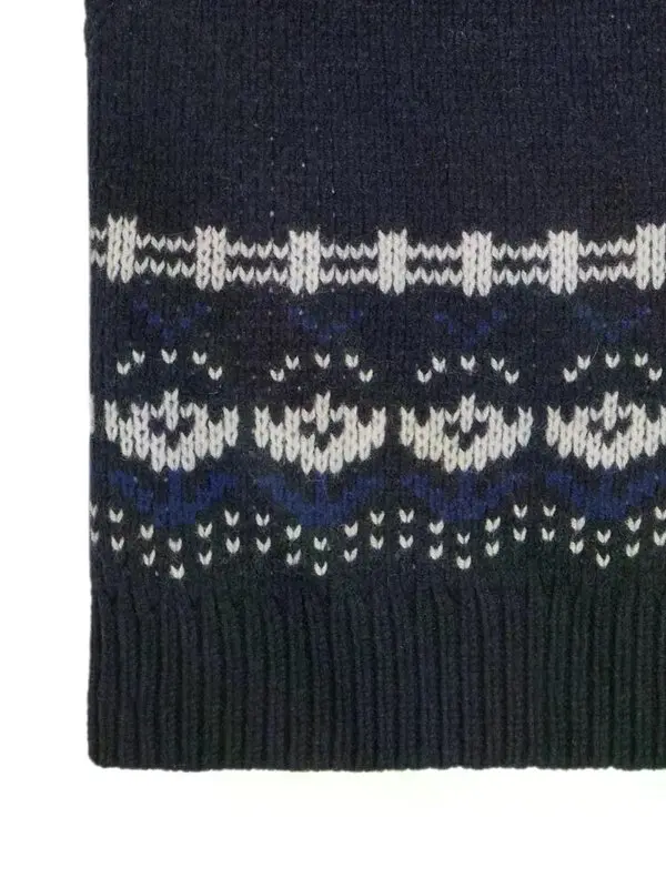 DAMSON MADDER Patterned Wool Top