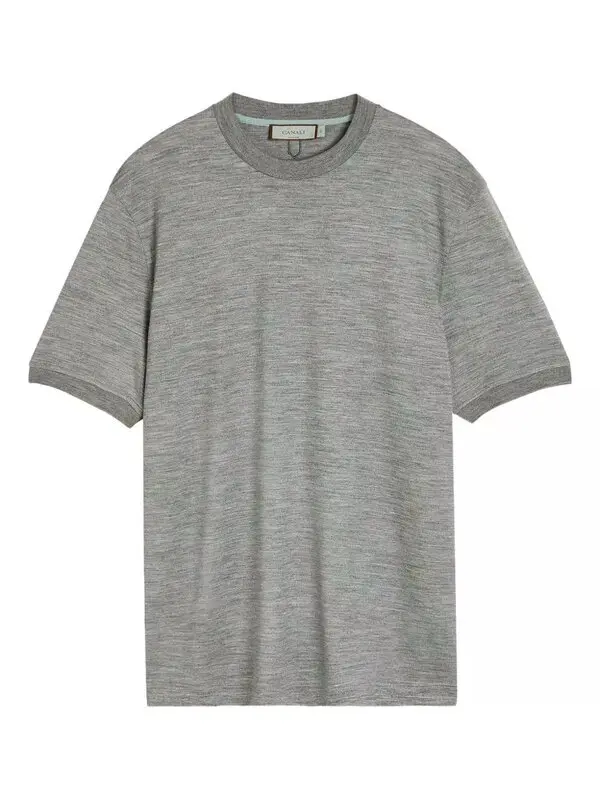 Canali Wool T-shirt - Grey