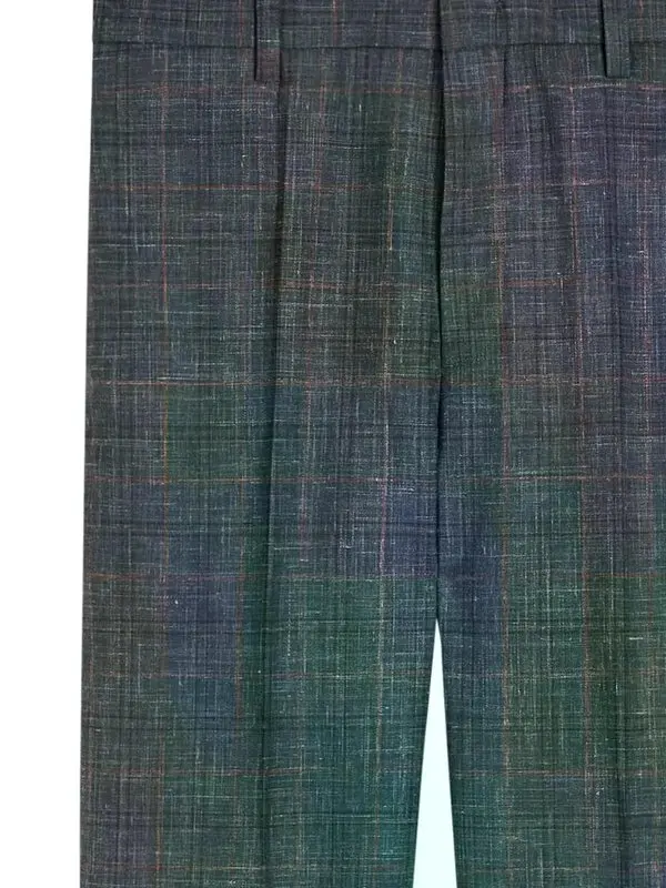 JIL SANDER Checked Trousers
