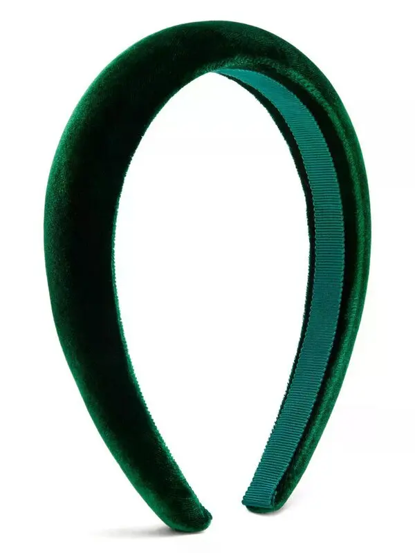 JENNIFER BEHR Tori Padded Headband - Green
