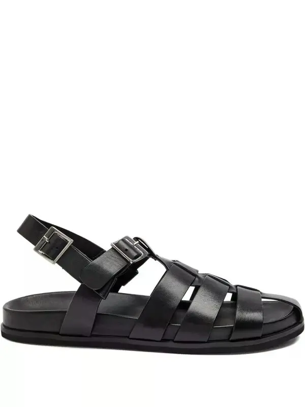 Grenson Leather Caged Sandals