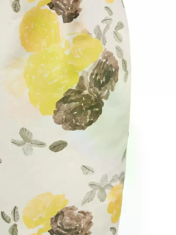 Bernadette Floral-print Midi Skirt