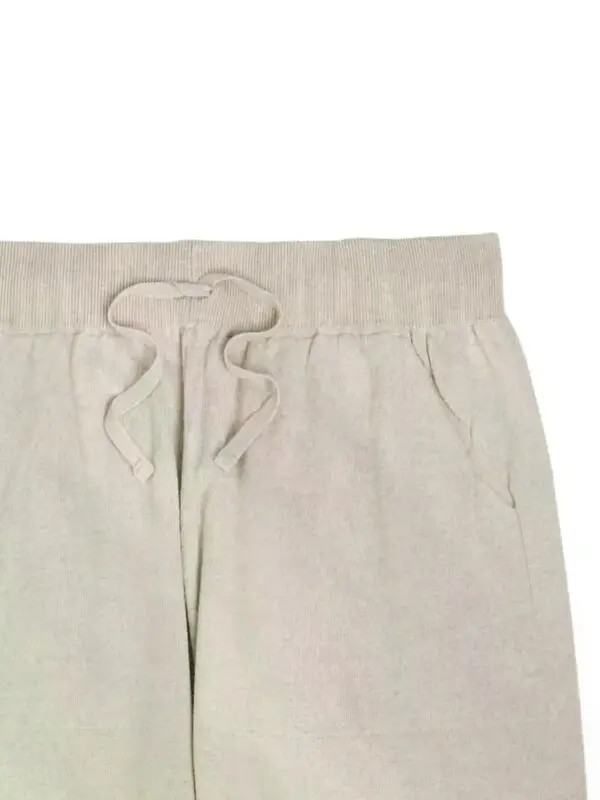 John Smedley Henning Drawstring Knitted Trousers - Neutrals