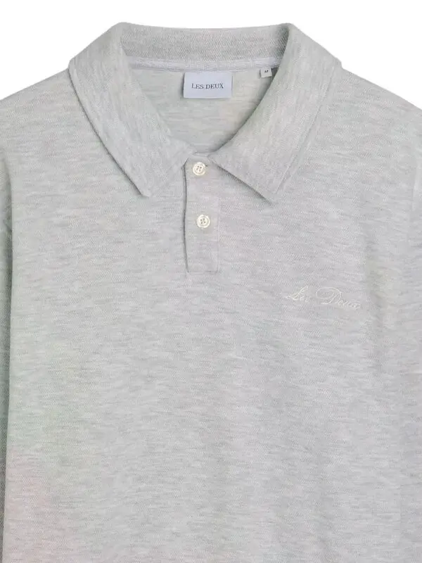 LES DEUX Long-sleeve Polo Shirt