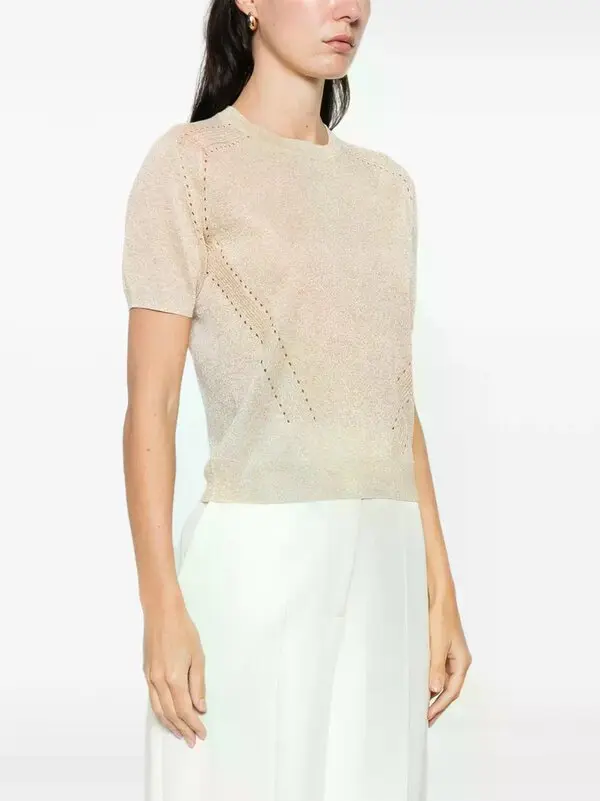 JOSEPH Lille Perforated Top