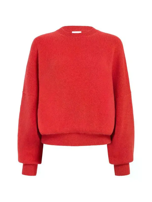 Khaite Crew-neck Sweater - Red