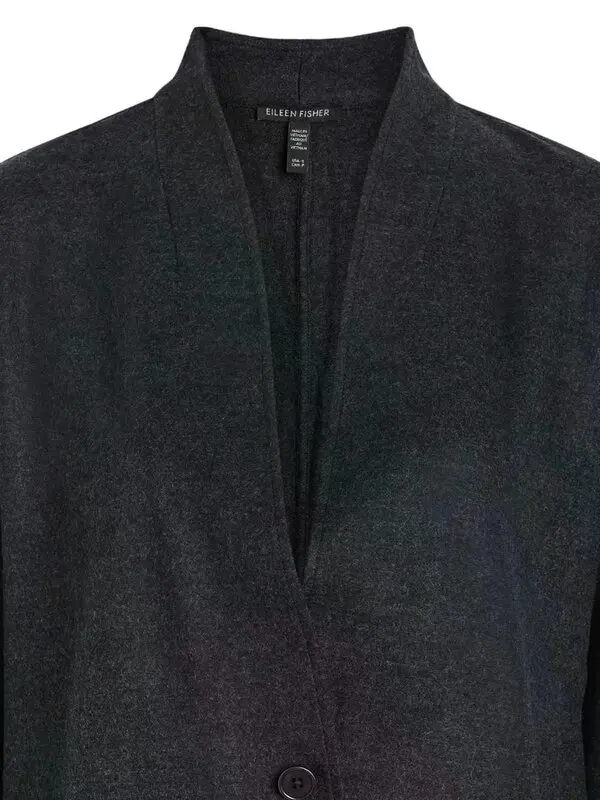 Eileen Fisher Pocketed Single-breasted Jacket