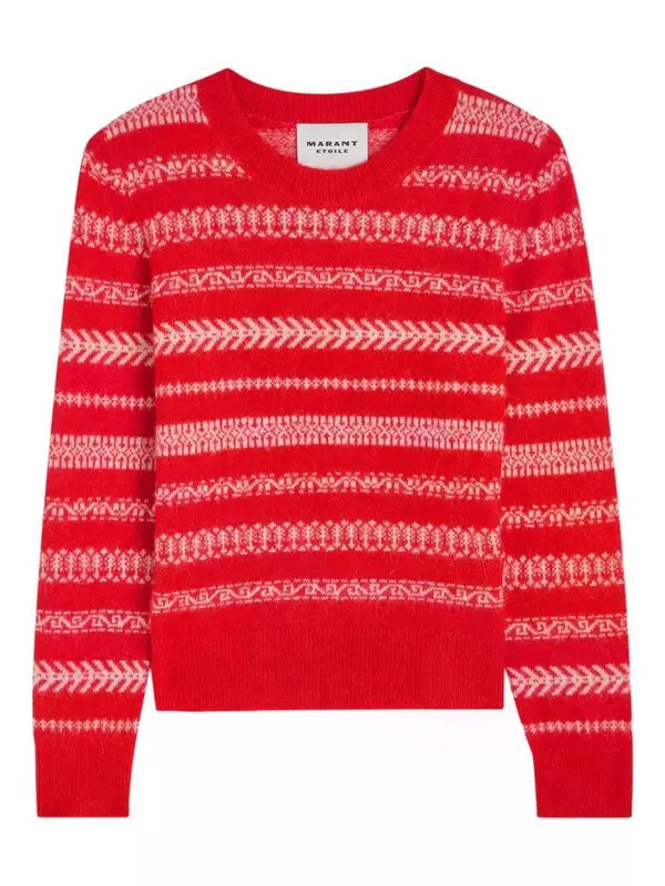 ETOILE Amity Fair Isle Striped Sweater
