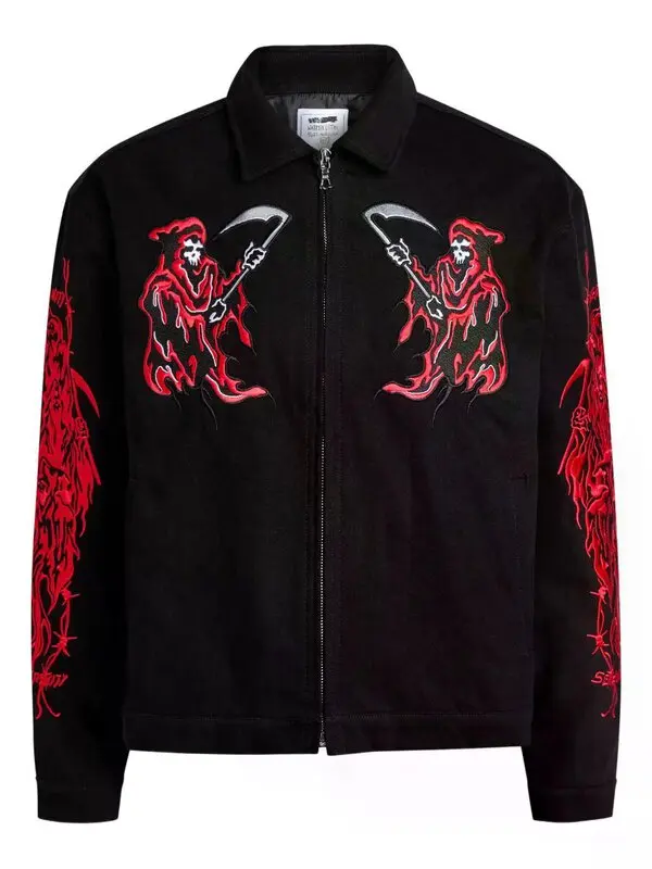 WARREN LOTAS Embroidered Jacket - Black
