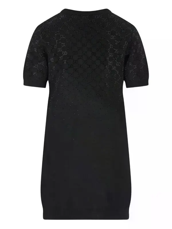 Gucci Logo-pattern Mini Dress