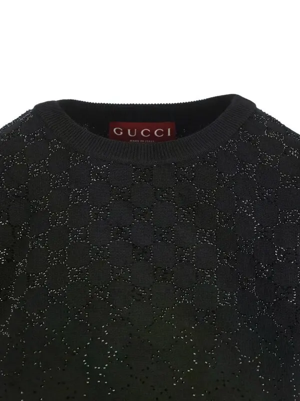 Gucci Logo-pattern Mini Dress