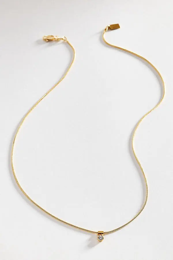 SET & STONES Ellie Necklace - Gold