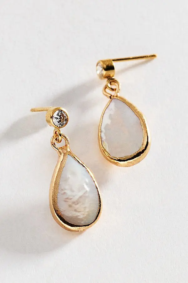 SET & STONES Camille Earrings - Gold