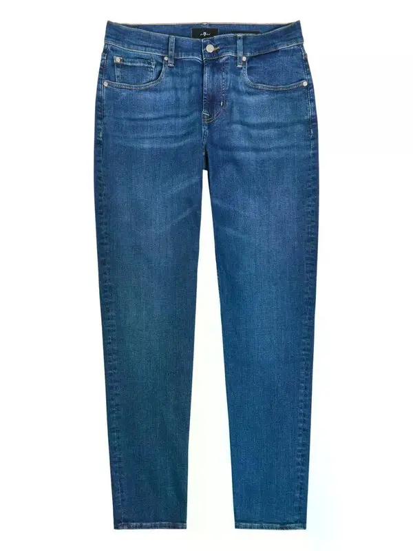 7 For All Mankind Five-pocket Jeans - Blue