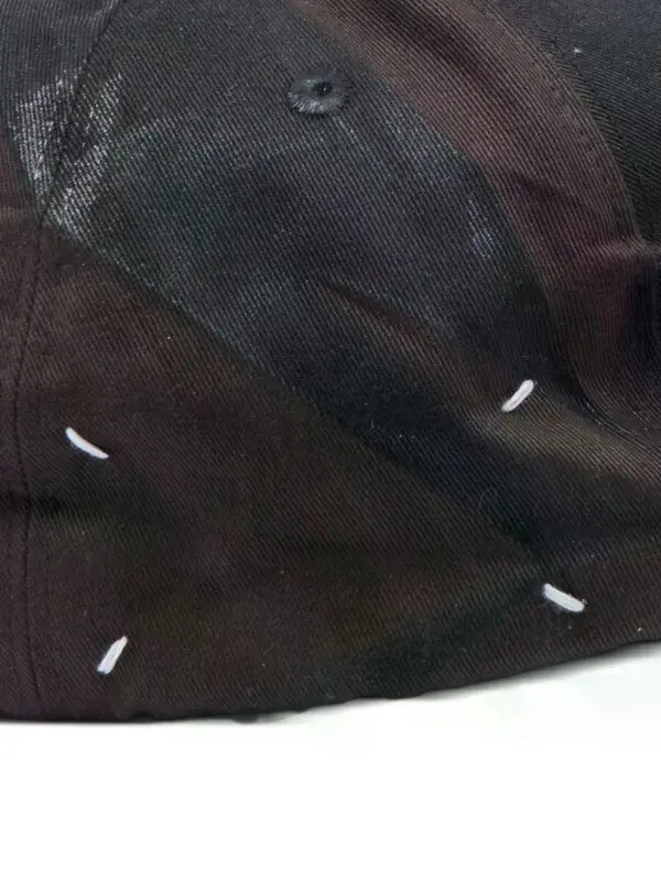 MAISON MARGIELA Stitching-detail Baseball Cap - Brown