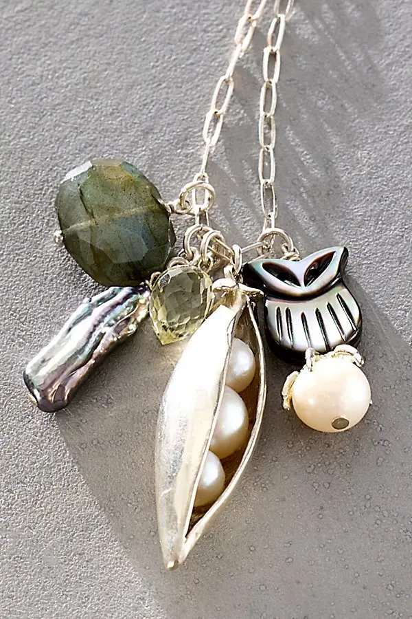 Chan Luu Peapod Charm Necklace