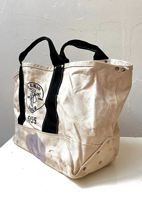 ANNA CORINNA Vintage Klein Tools Canvas Tote