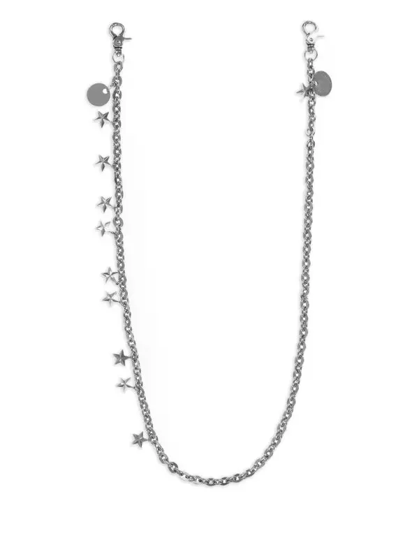 MASU Star-pendant Chain - Silver