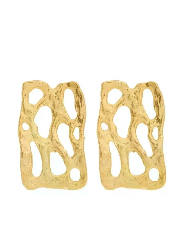 LYNYER Mystic Embossed Geometric Earrings