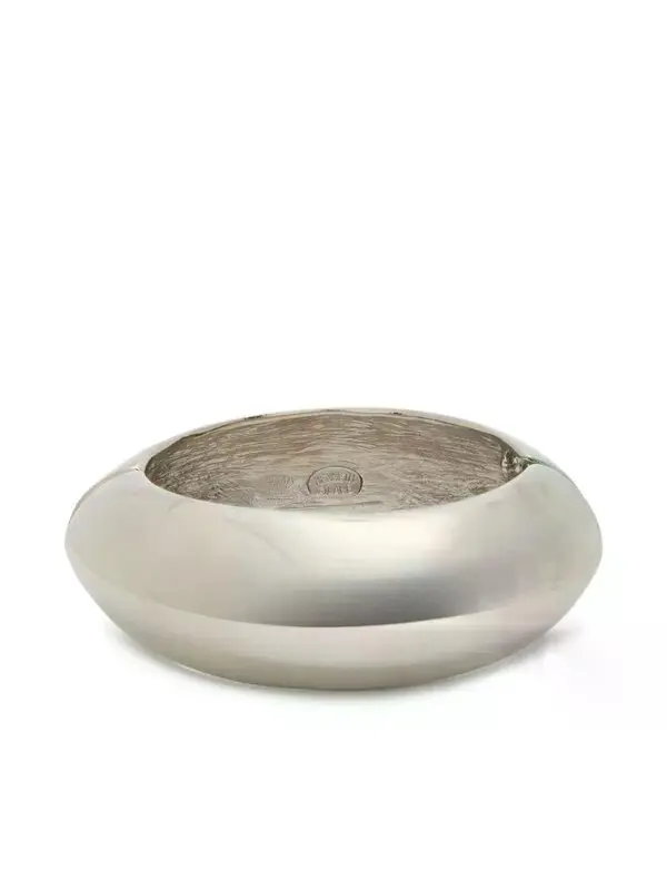 KENNETH JAY LANE Polished Bangle Bracelet - Silver