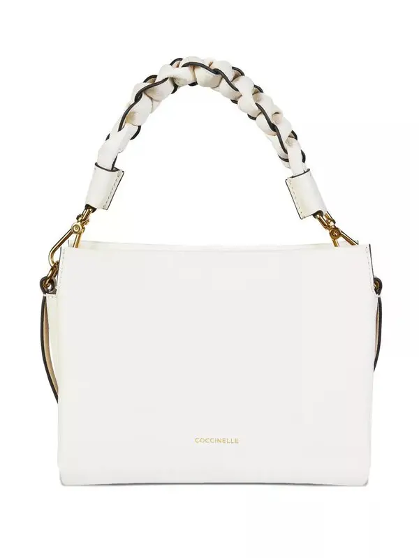 COCCINELLE Boheme Top-handle Cross Body Bag - White