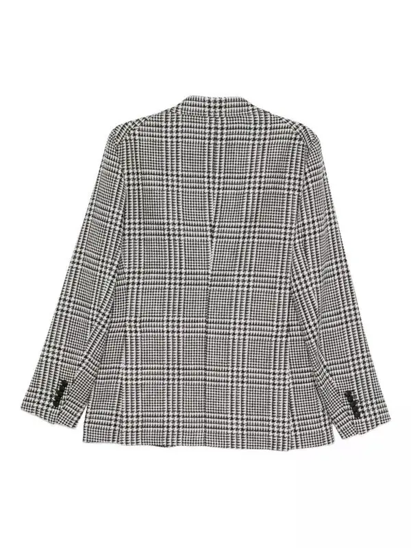 Tagliatore Checked Single-breasted Blazer