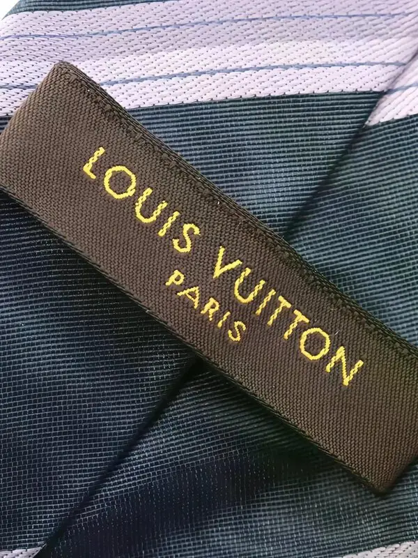 LOUIS VUITTON 2000s Striped-pattern Tie