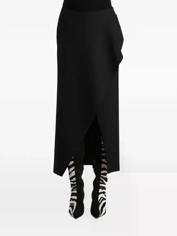 Khaite Asymmetric Skirt