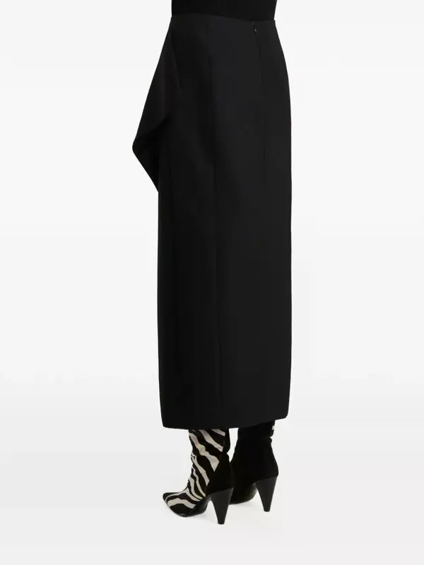 Khaite Asymmetric Skirt