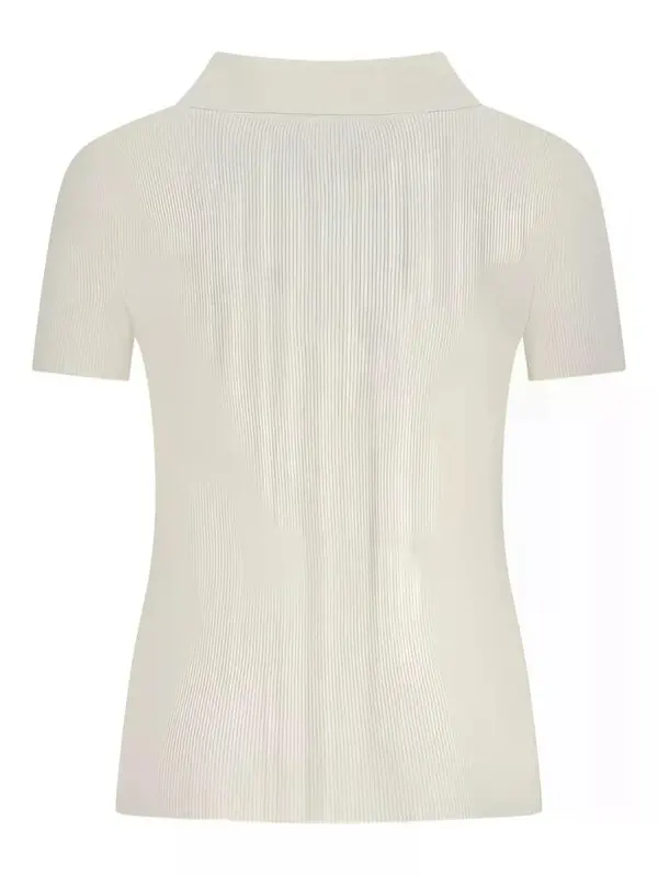 Max Mara V-neck Ribbed Top