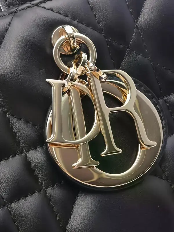 Dior 2010s Microcannage Handbag