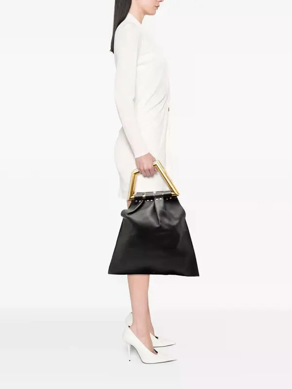 Celine 2014 Leather Open Triangle Sac Handbag