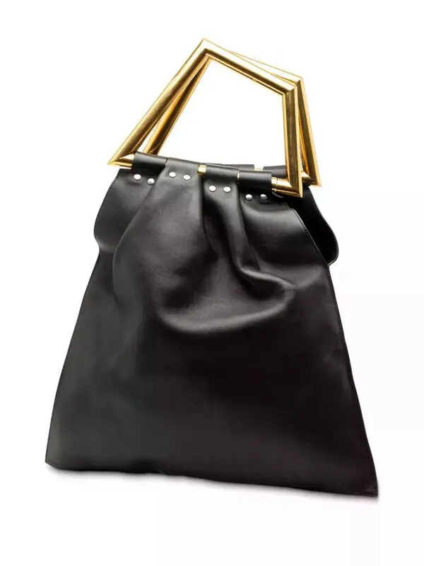 Celine 2014 Leather Open Triangle Sac Handbag