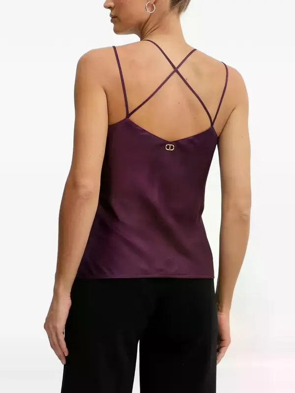 TWINSET V-neck Strap Top