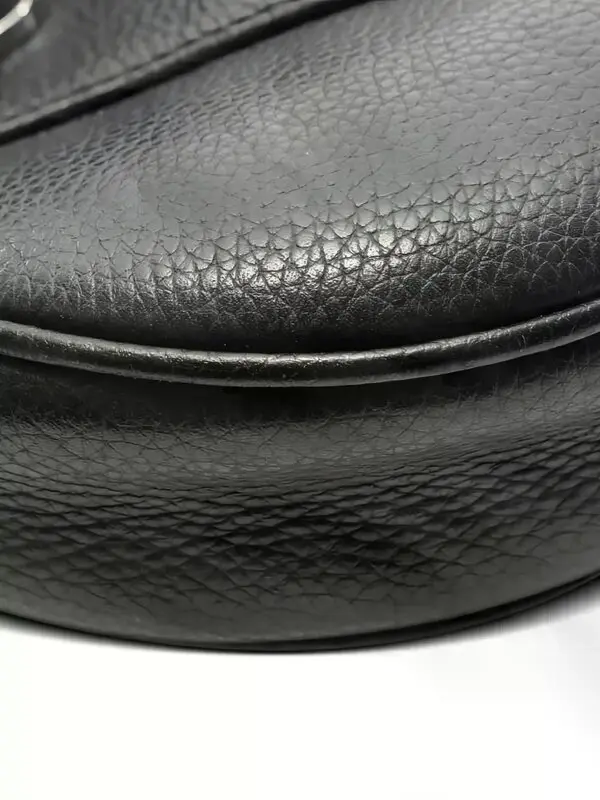 Dior 2000s Leather Saddle Messenger Bag