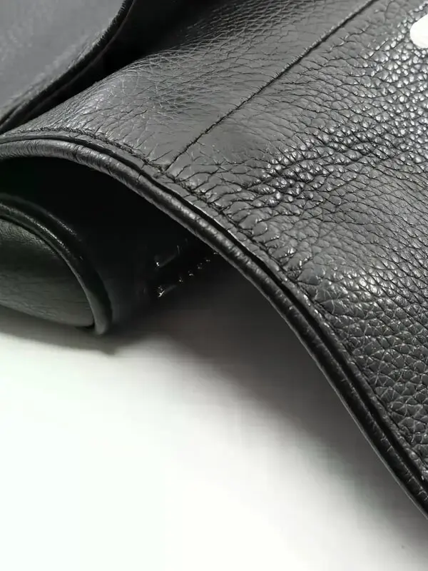 Dior 2000s Leather Saddle Messenger Bag
